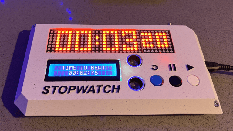 Stairway stopwatch tracks climb time | Arduino Blog