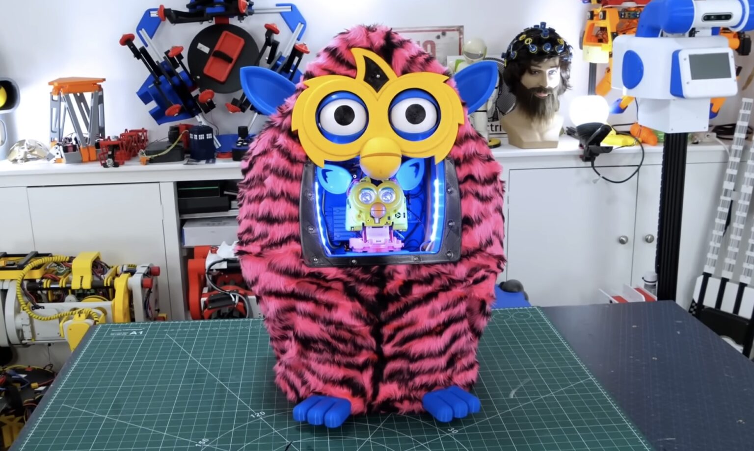 The best Secret Santa gift in an oversized Furby | Arduino Blog