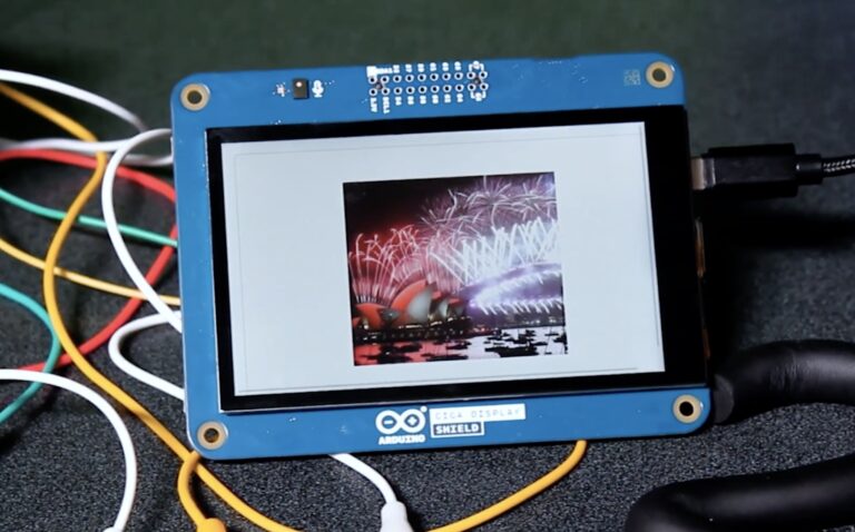 Garrita is an Arduino GIGA Display-powered slideshow | Arduino Blog