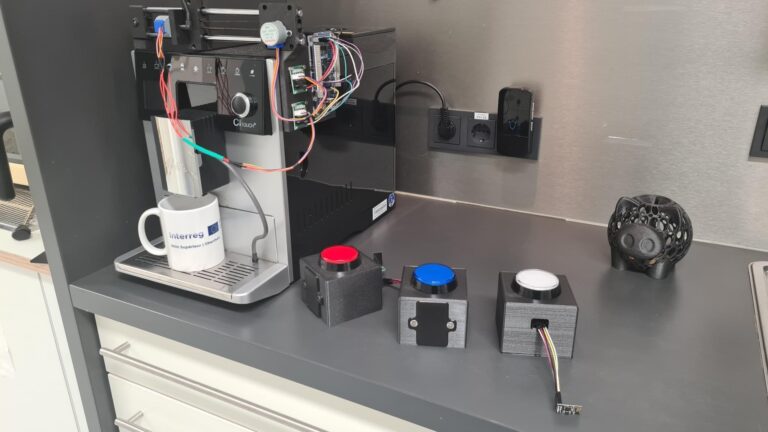 This Arduino GIGA R1 WiFi project turns a coffee maker into a more ...