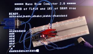 A shift register is all you need to build an Arduino Nano-based retro ...