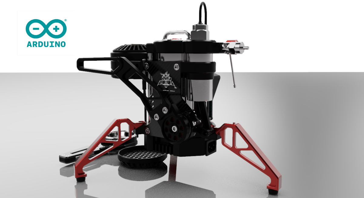 LanderShot is an out-of-this-world espresso machine | Arduino Blog