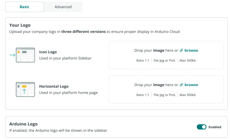 Explore two ways to white label with Arduino Cloud | Arduino Blog