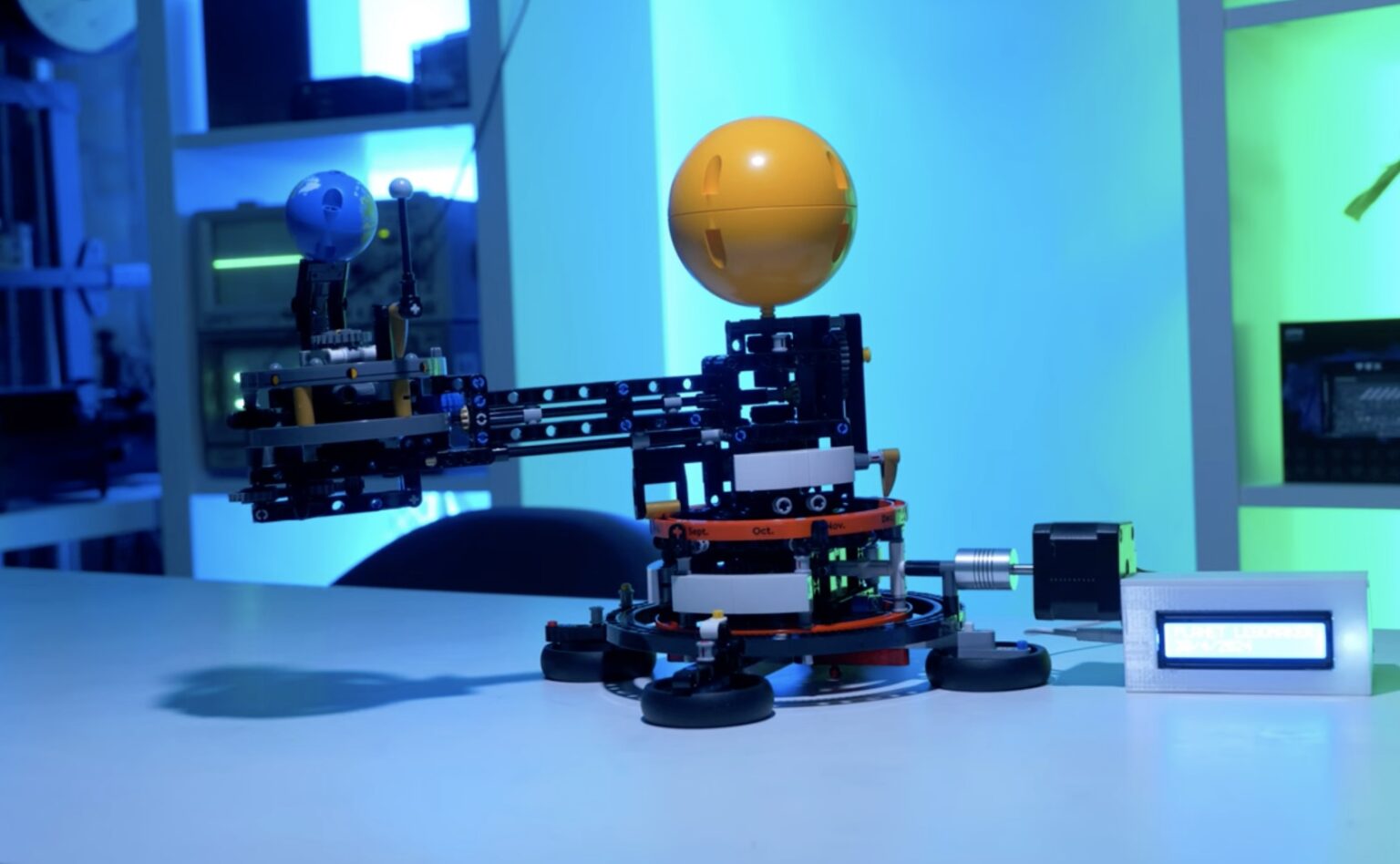 Adding voice commands to a LEGO planetarium set with an Arduino Nano 33 IoT | Arduino Blog