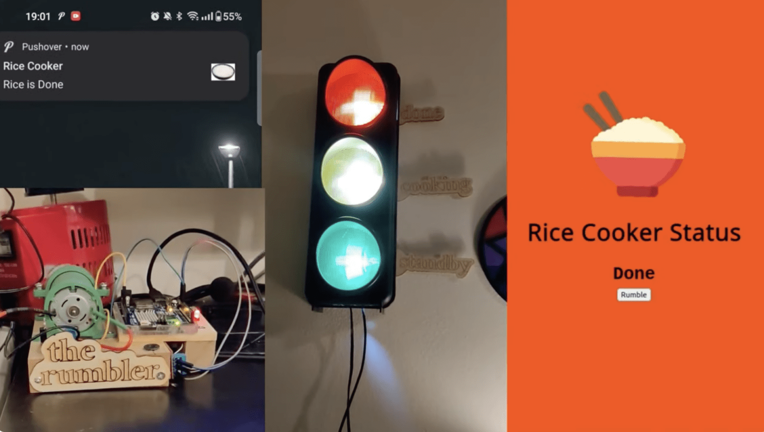 Boring rice cooker becomes uruchimai powerhouse | Arduino Blog