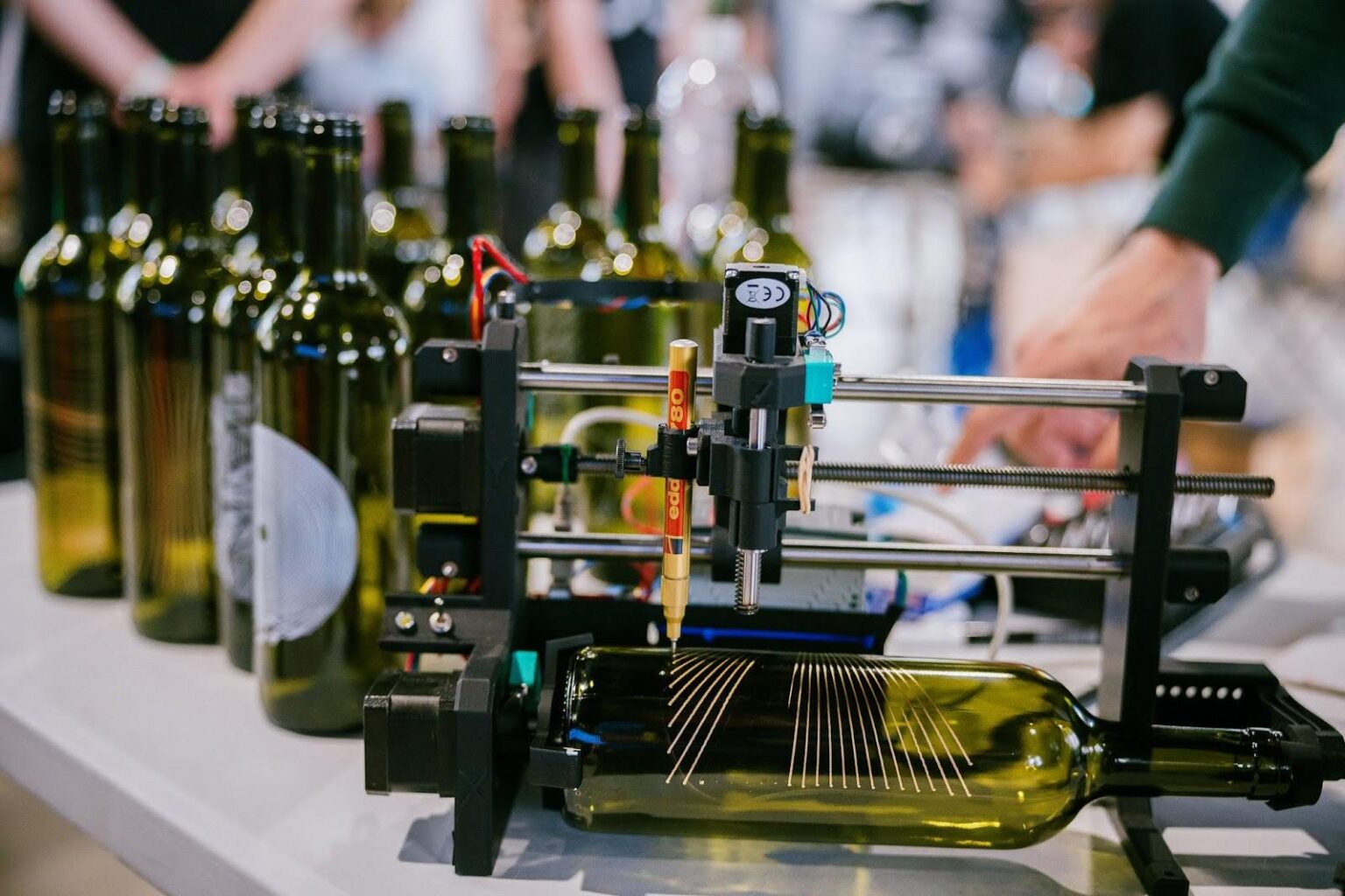 Transform trash into treasure with the DIY Bottle Plotter | Arduino Blog