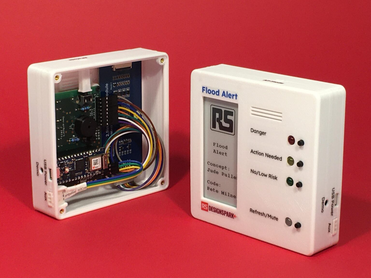 Get notified of impending floods with this Arduino Nano 33 IoT-based display | Arduino Blog