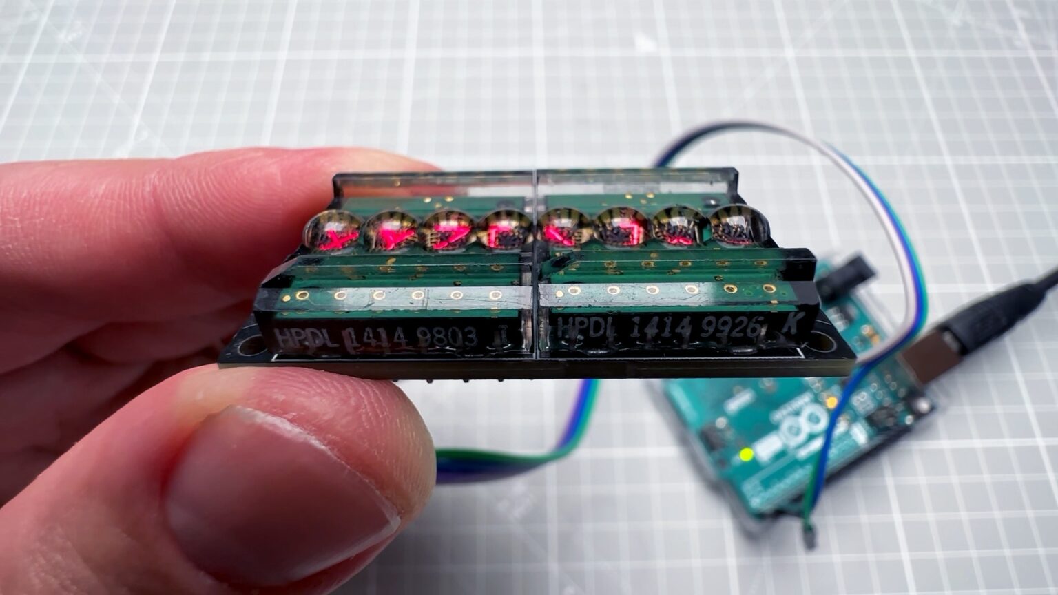 How to use vintage LED bubble displays with your Arduino | Arduino Blog