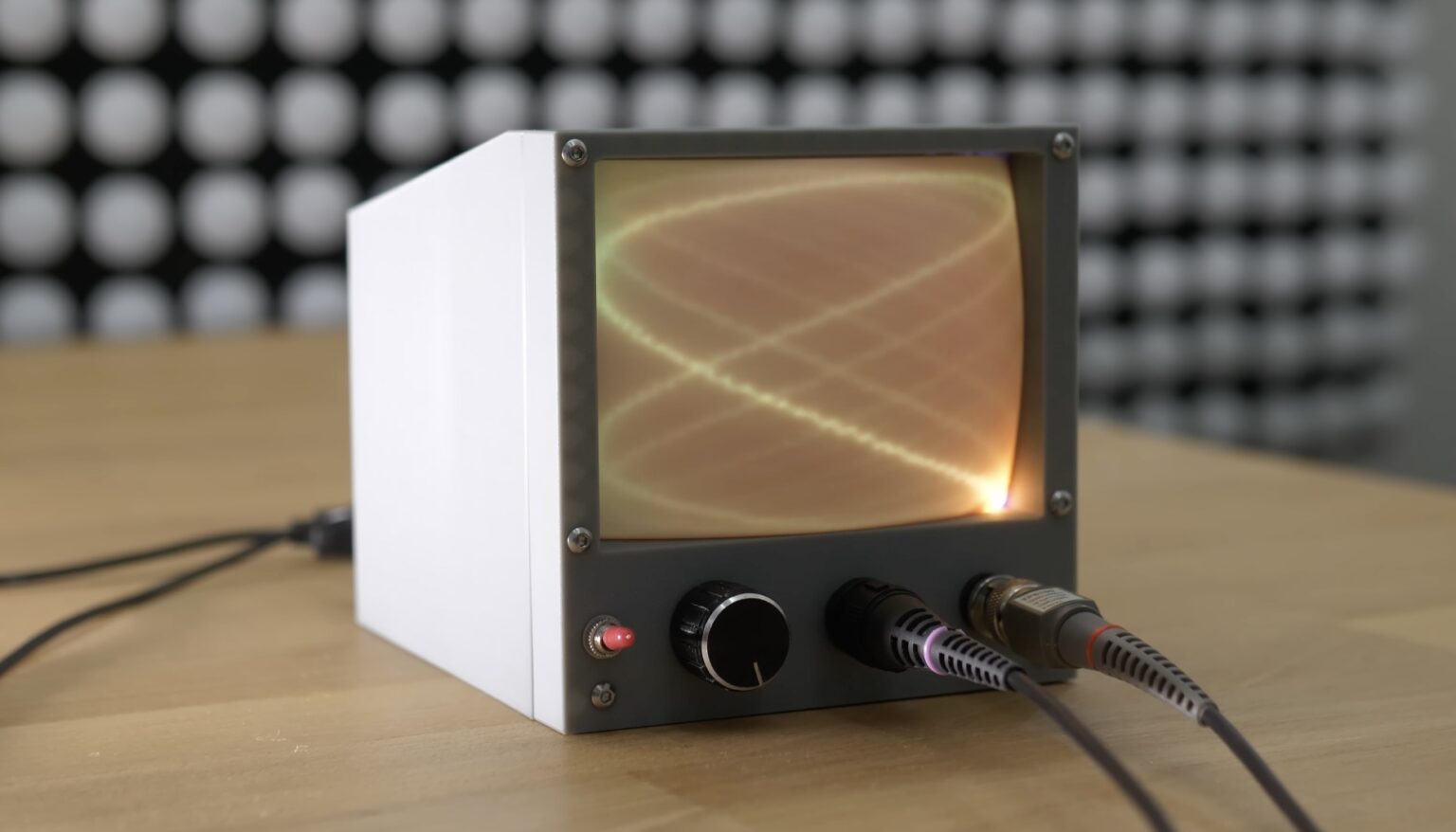 This fake CRT TV works using lasers and UV magic | Arduino Blog