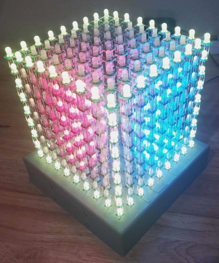 Displaying games on a 9x9x9 LED cube | Arduino Blog