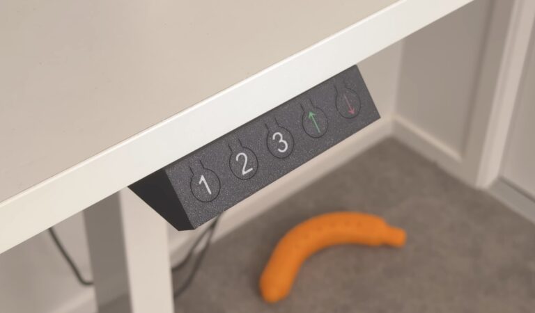 This DIY standing desk controller provides luxury car-style memory ...