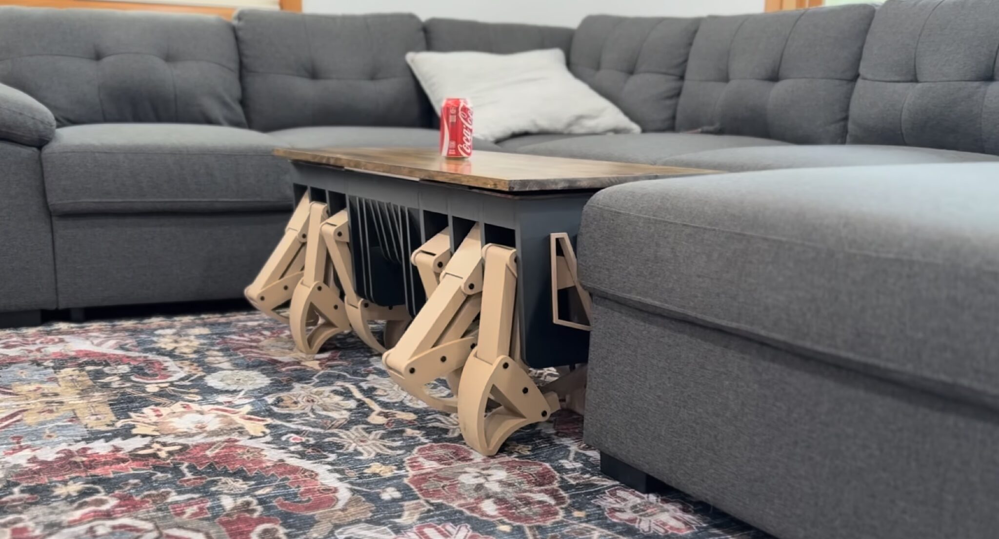 Concept Bytes' coffee table tracks people and walks itself across a ...