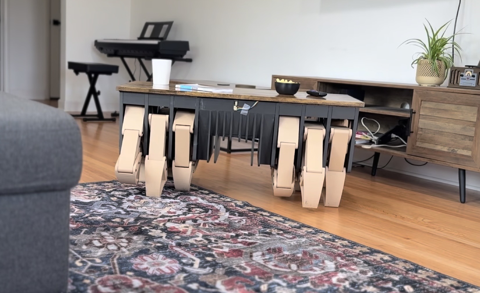 Concept Bytes' coffee table tracks people and walks itself across a ...
