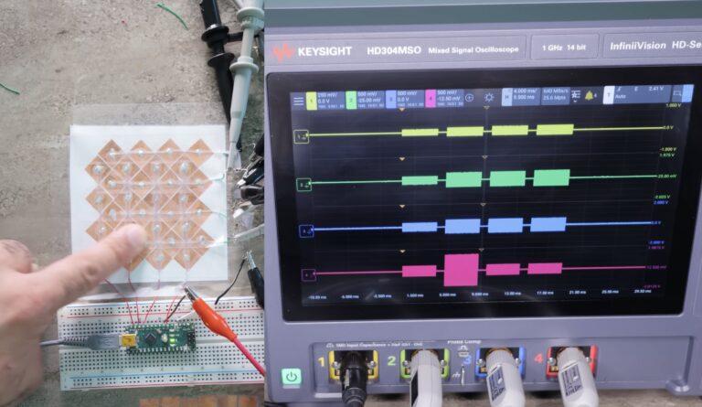 Learn how to make a 2D capacitive touch sensor with ElectroBOOM ...