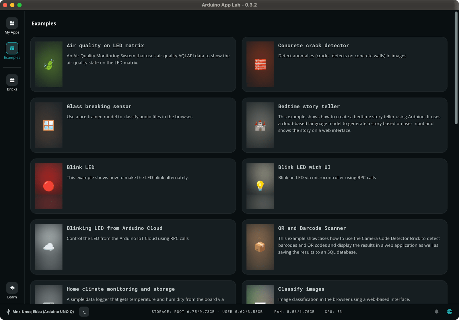 Introducing the latest Arduino App Lab updates and examples | Arduino Blog
