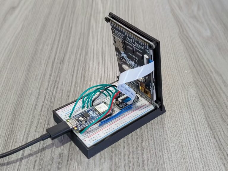 The Matrix-style digital rain clock for your desktop | Arduino Blog