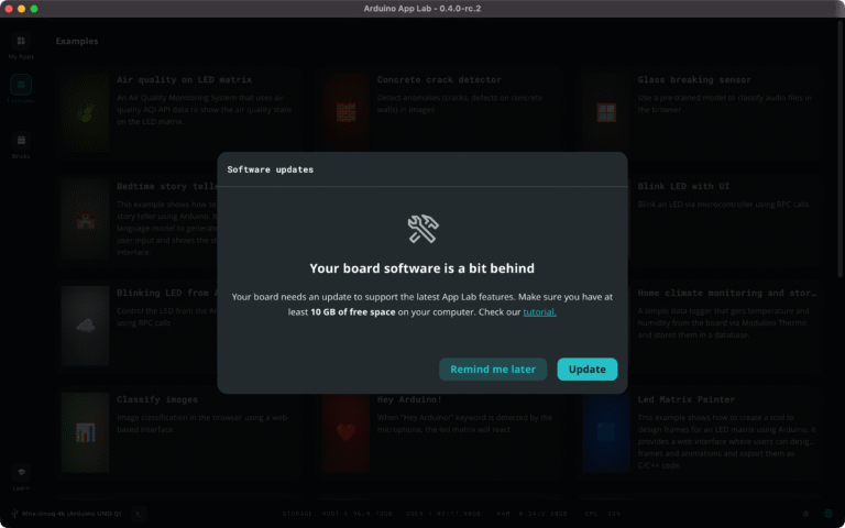 Introducing the latest Arduino App Lab release | Arduino Blog